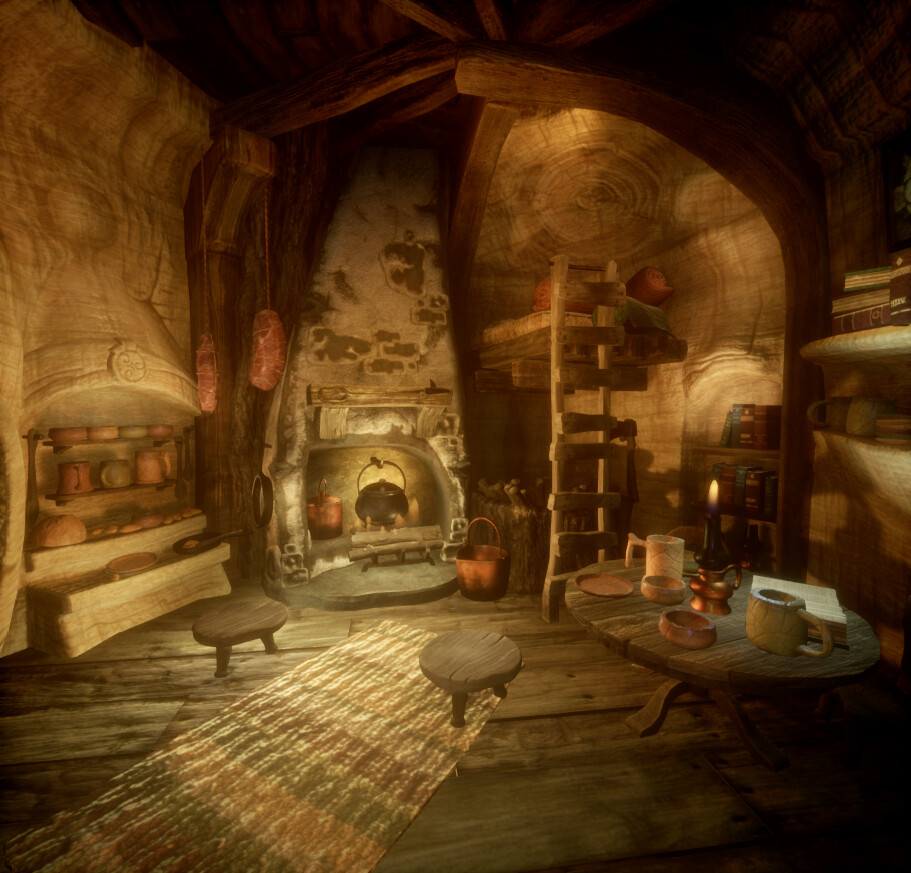 ArtStation - Gnomes & Goblins - Lighting - Interiors II