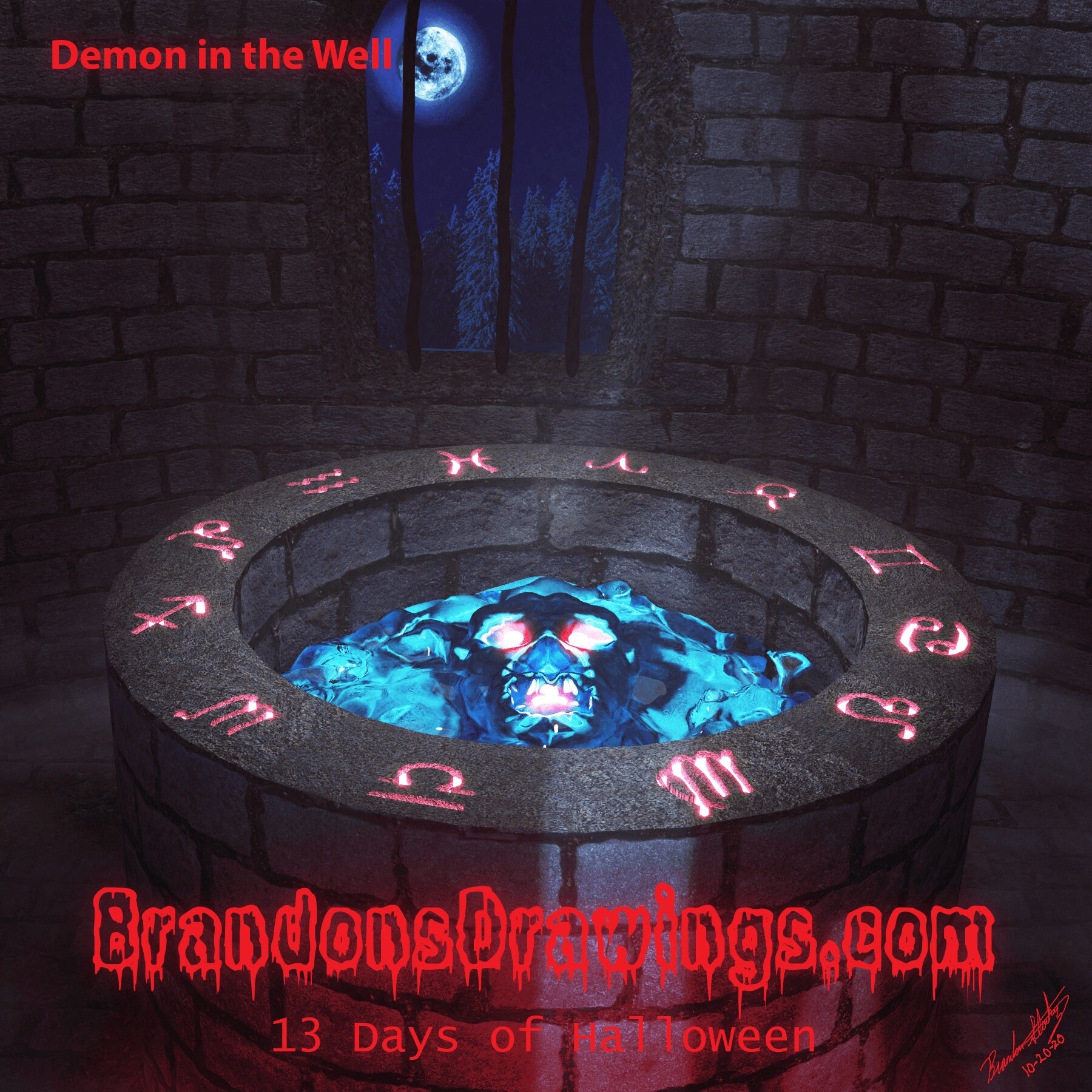 ArtStation - Demon in the Well