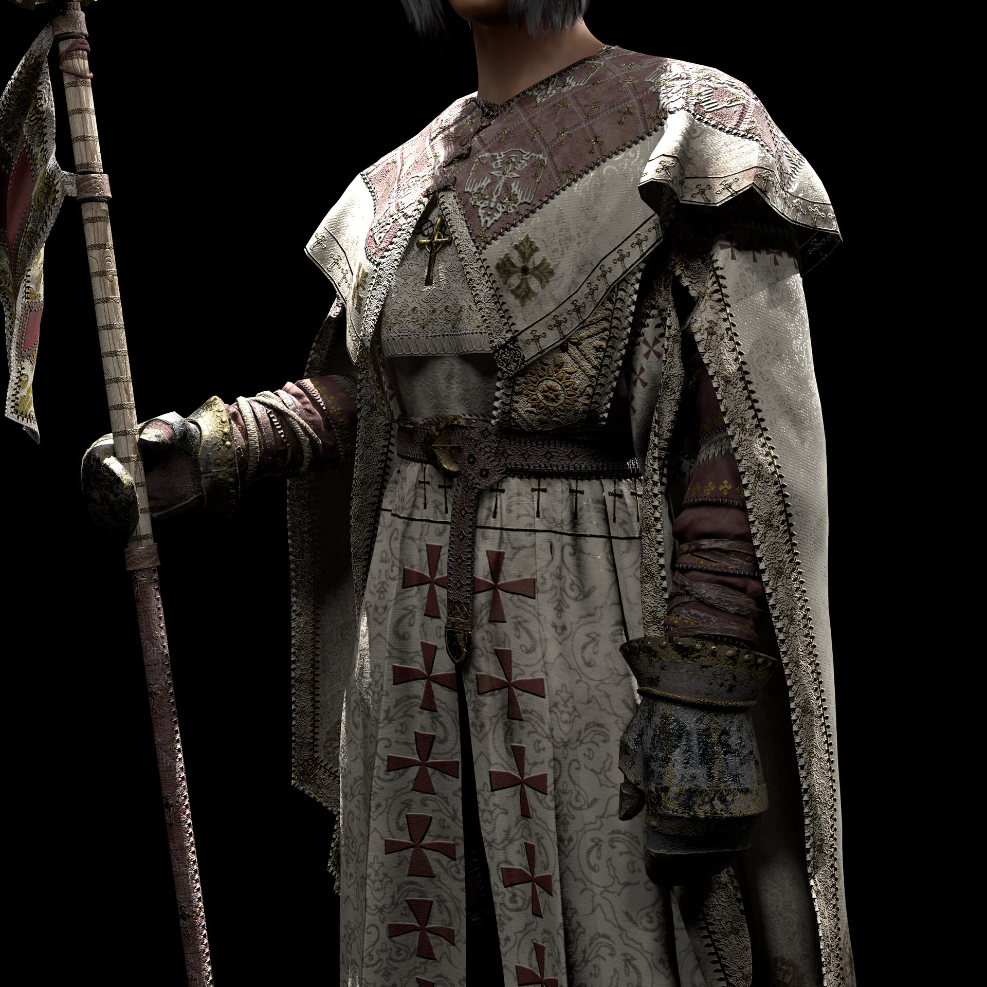 Ian Campbell - Priest armor set for Cinis