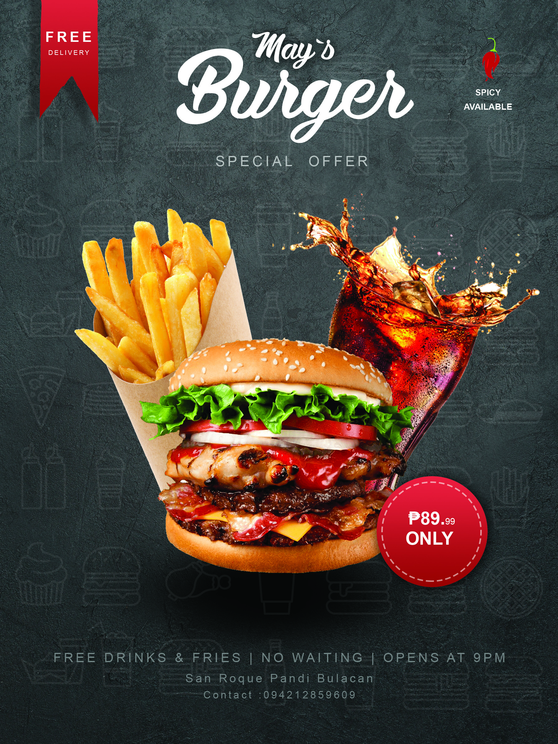 ArtStation - FOOD POSTER