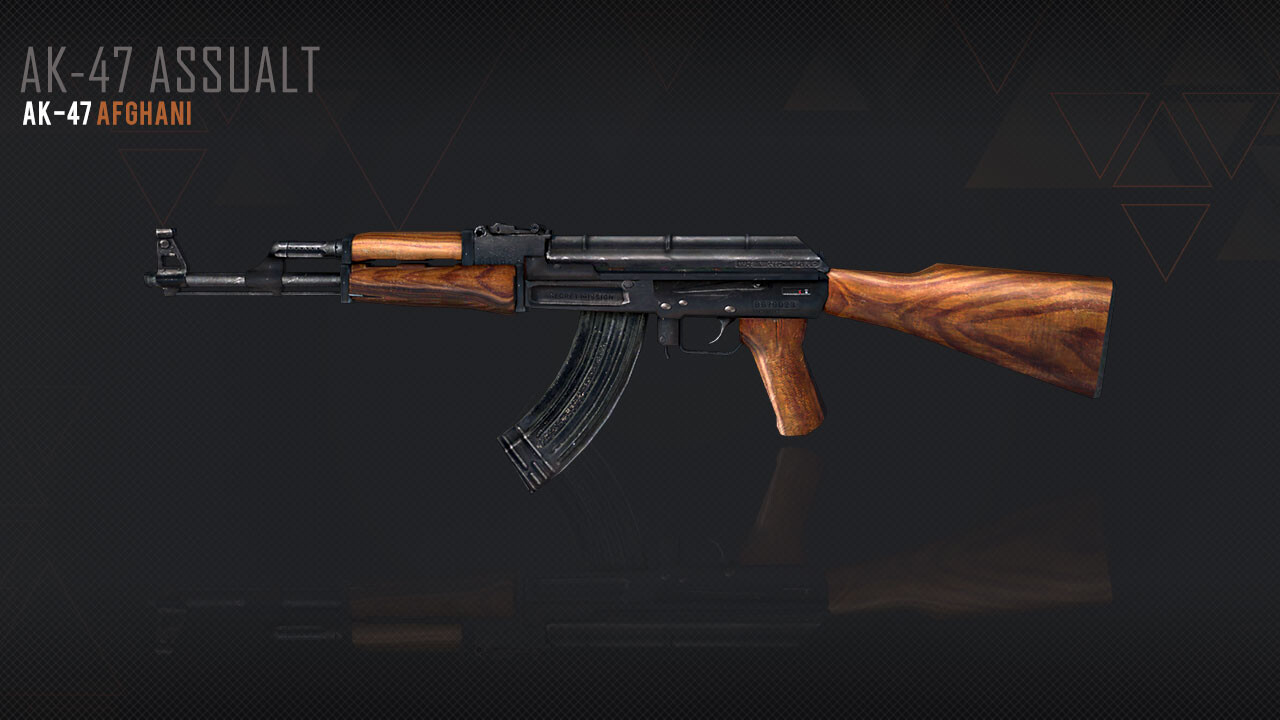 ArtStation - AK 47 Assault GUN New Texture with Render 2020