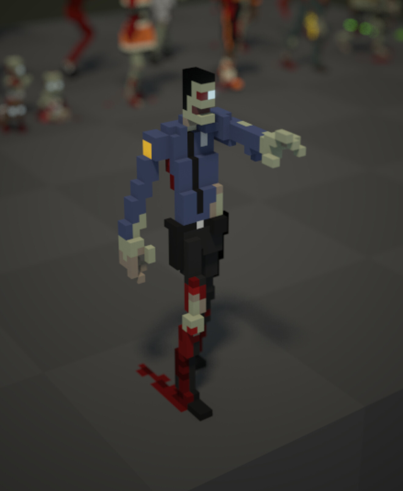 ArtStation - Blocktober 2020 - Day 22 - Zomcop