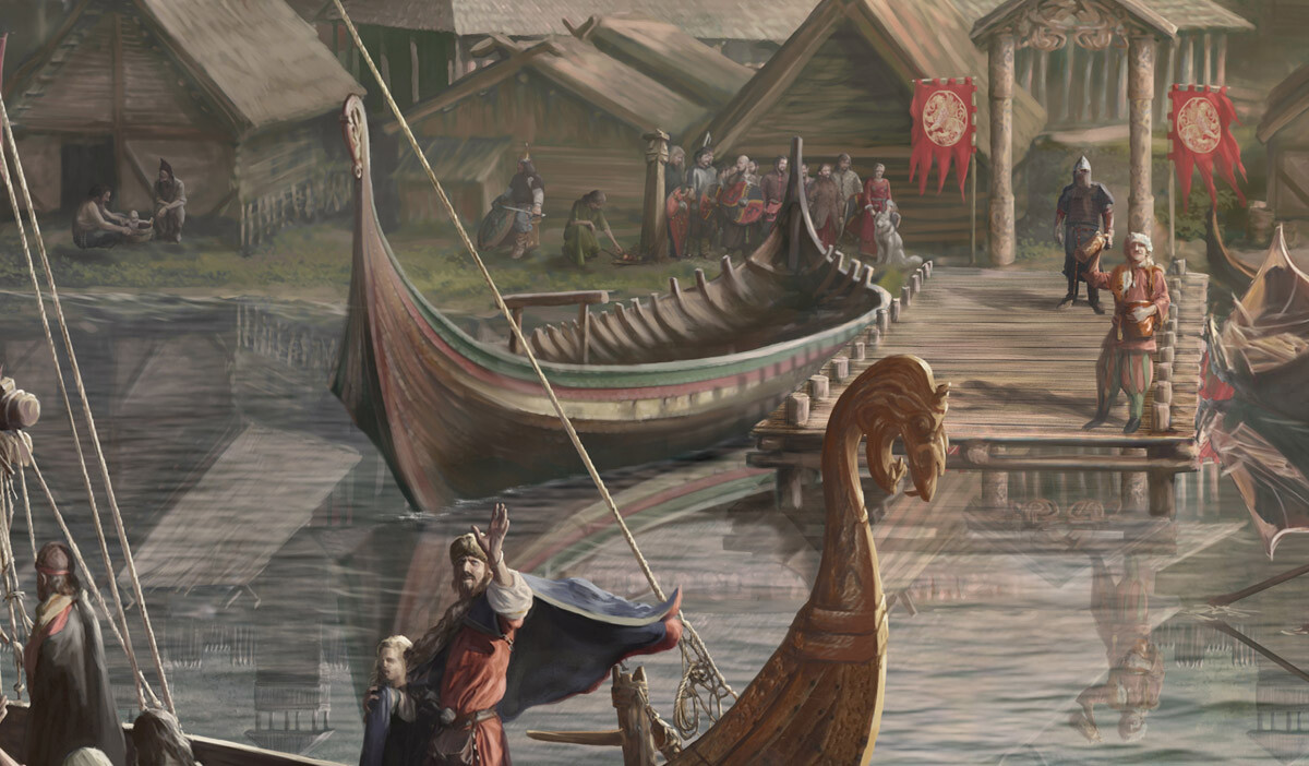 Aleksander Karcz - Viking port