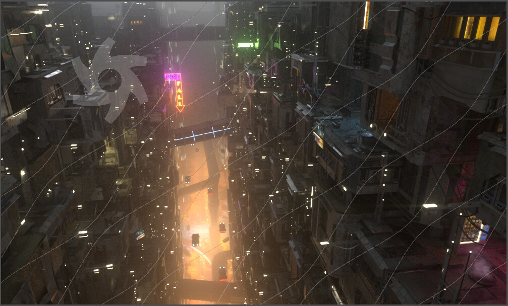 ArtStation - Sci-Fi Street