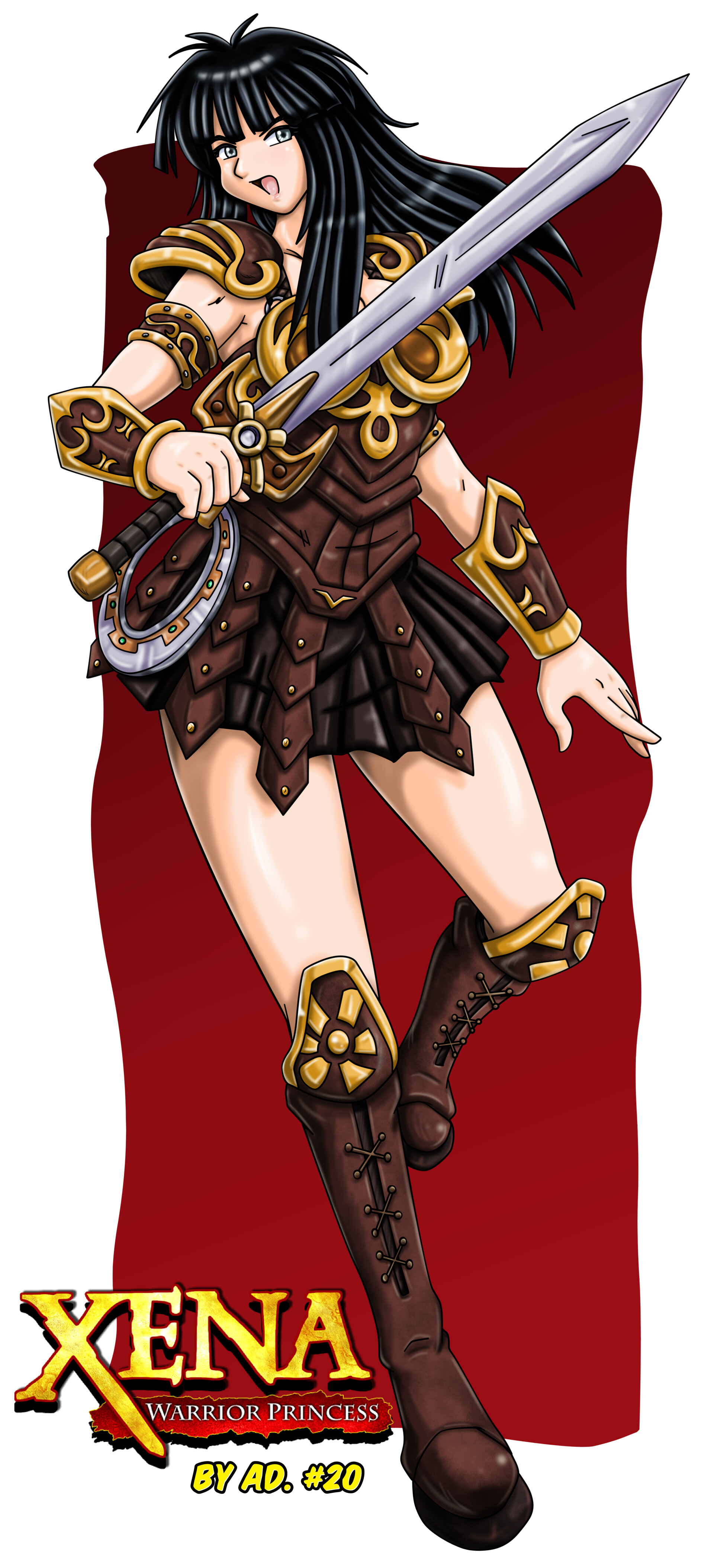 ArtStation - XENA WARRIOR PRINCESS