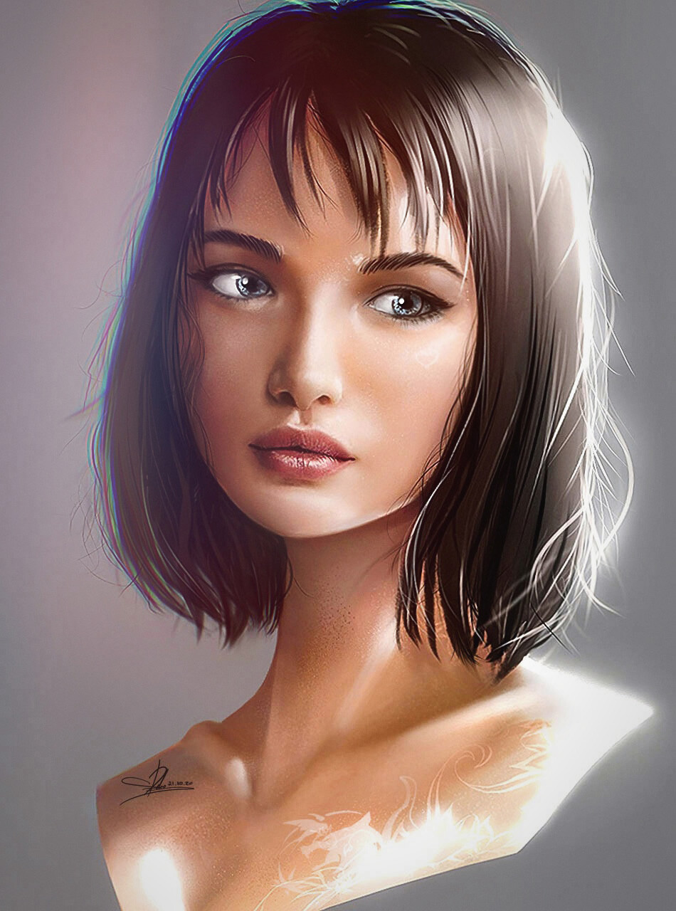 ArtStation - "Elena" The Beautiful Witcher