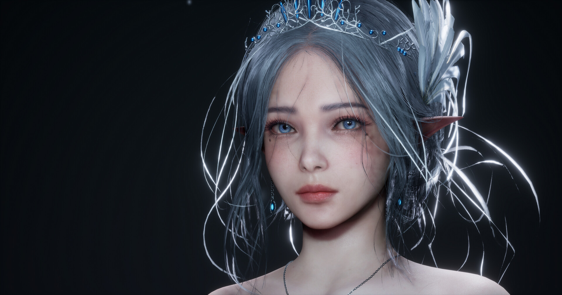 LEE GH - WLOP - Ice Princess 3D FanArt