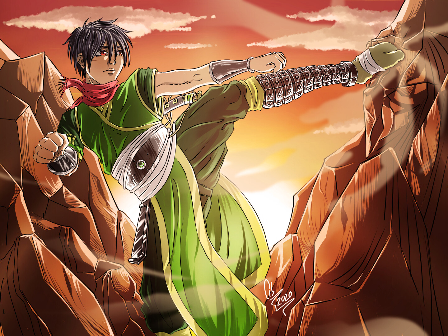 Cibele KzM - Armin and Mikasa - ATLA AU