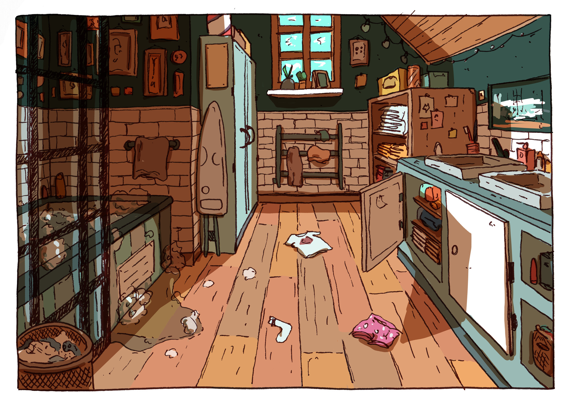 ArtStation - Inktober2020 - Slippery