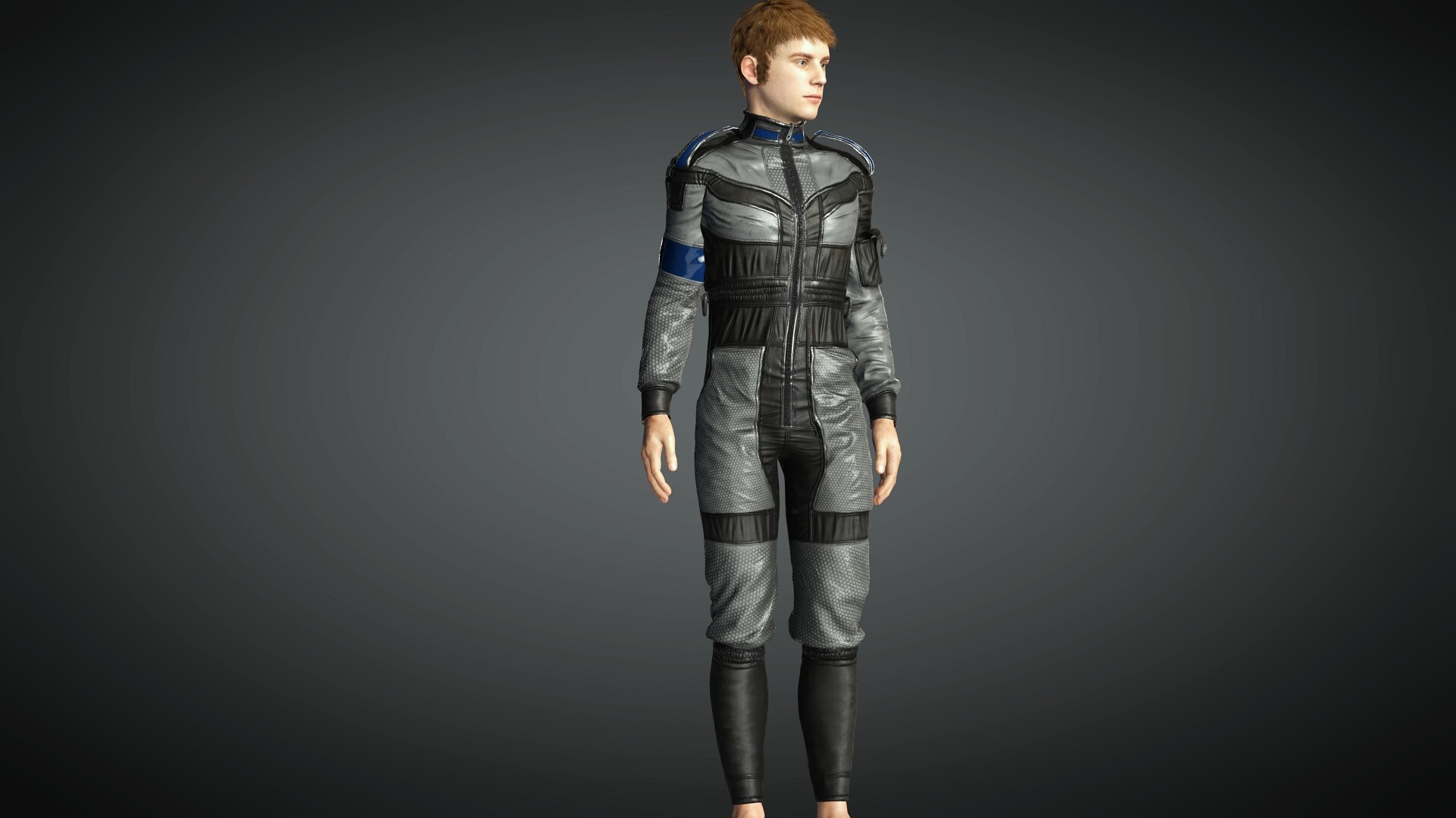 ArtStation - Imperial Space Hansa Jumpsuit for Character Creator