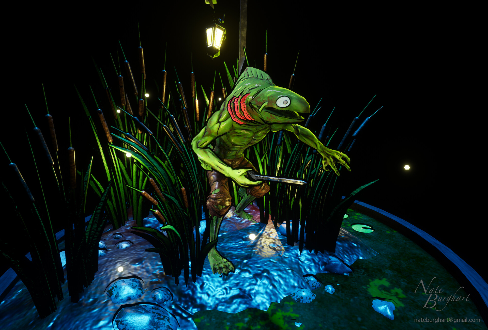 ArtStation - Man-Fish