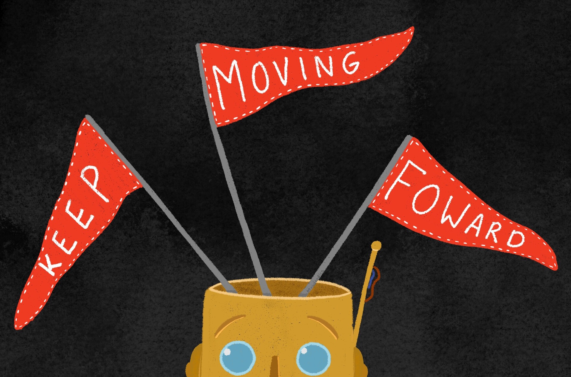 ArtStation - Keep Moving Forward, Hannah Tendo