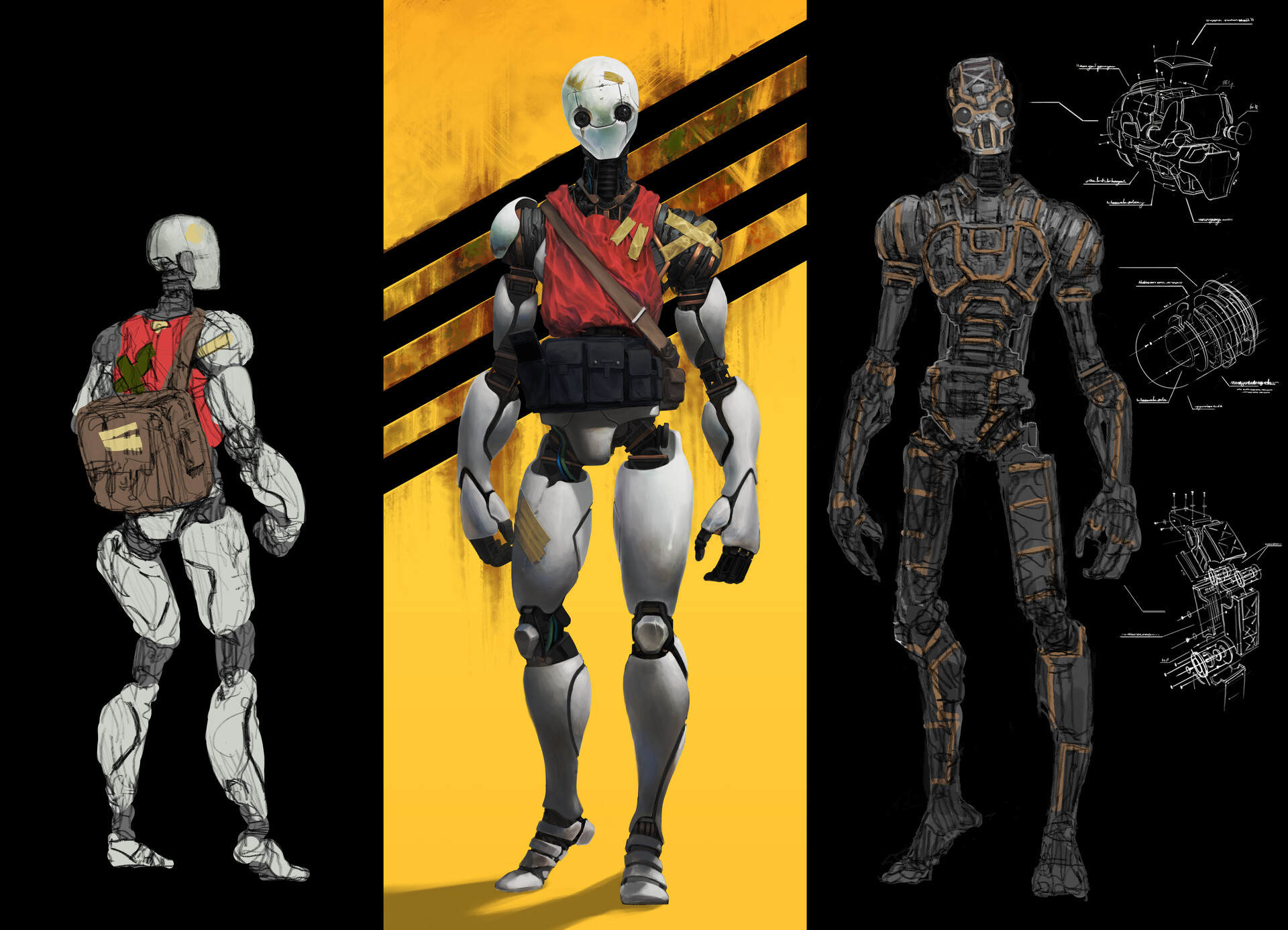 ArtStation - Old-fashioned Android