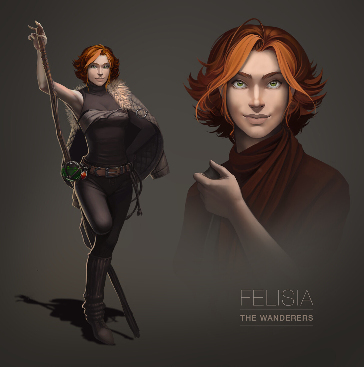 ArtStation - Felisia the thief