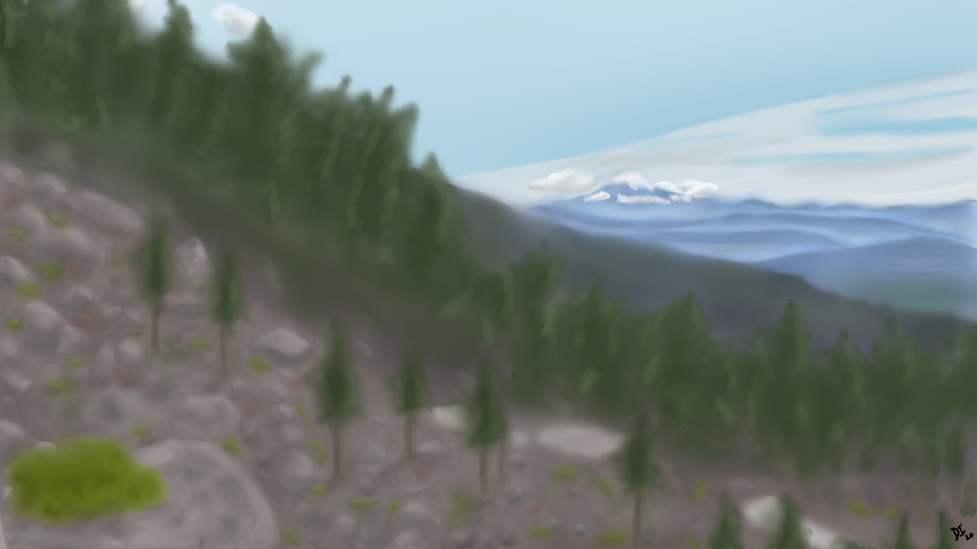 ArtStation - First Landscape