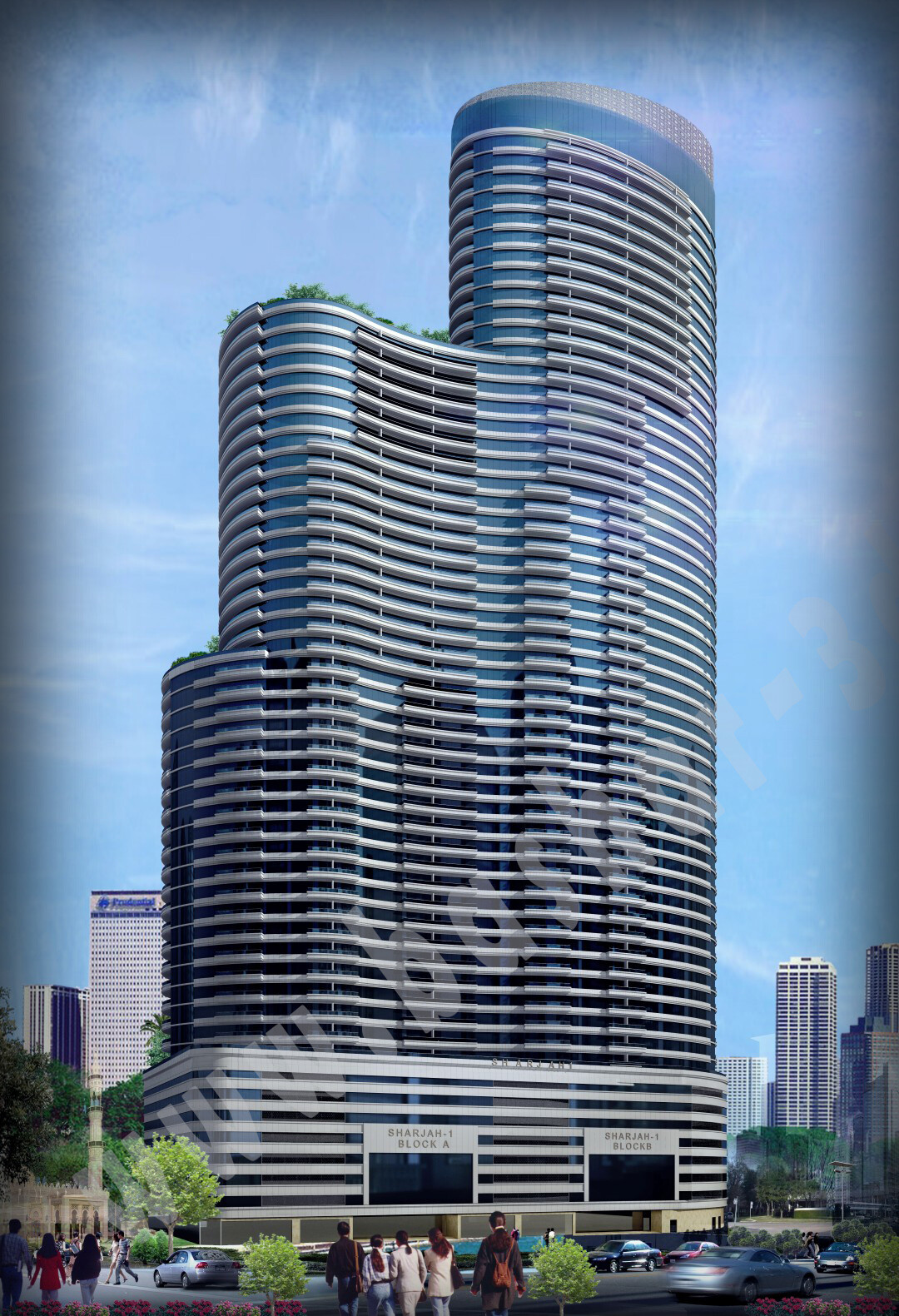 CG Artist and Fashion Creator - Tower curved