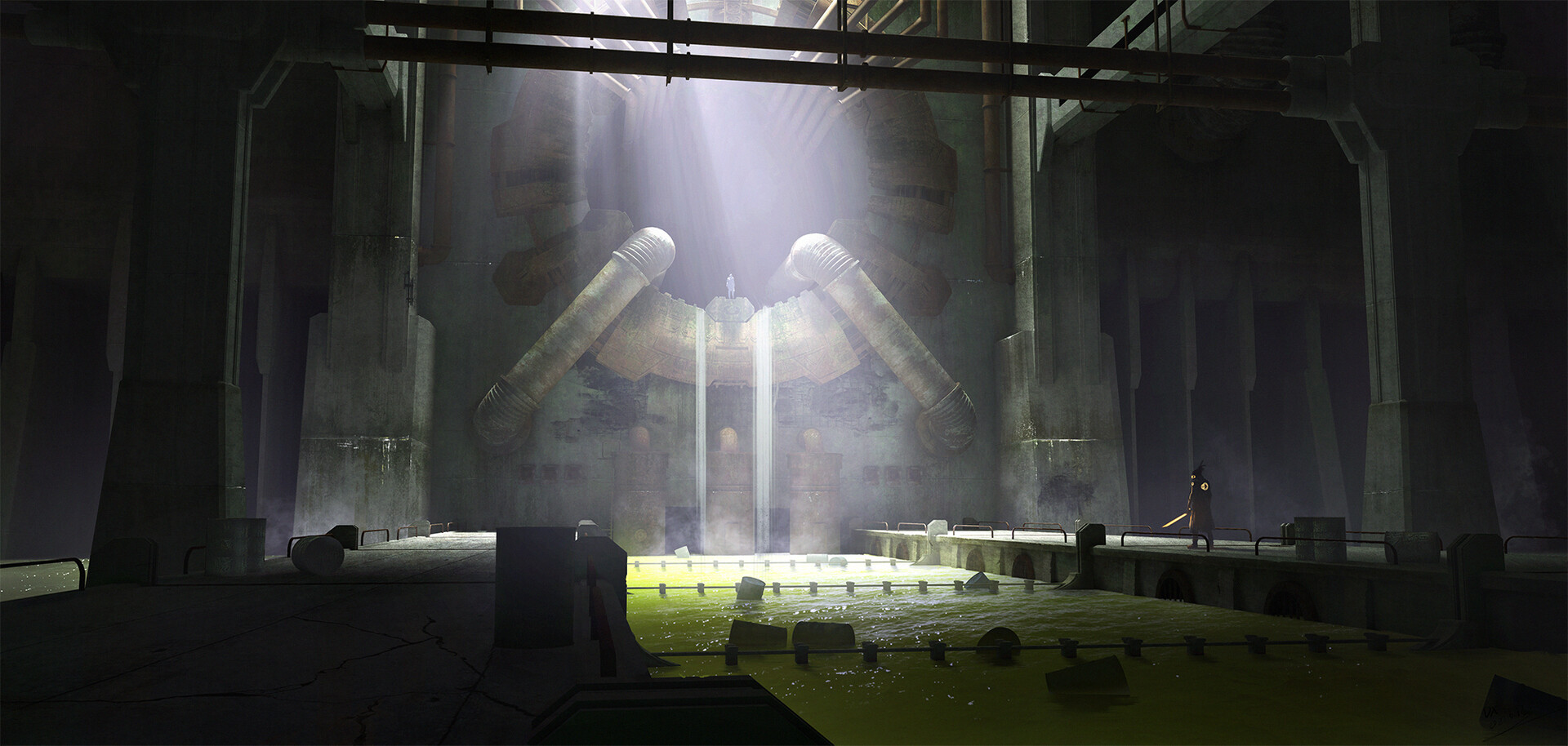 ArtStation - Underground city entrance