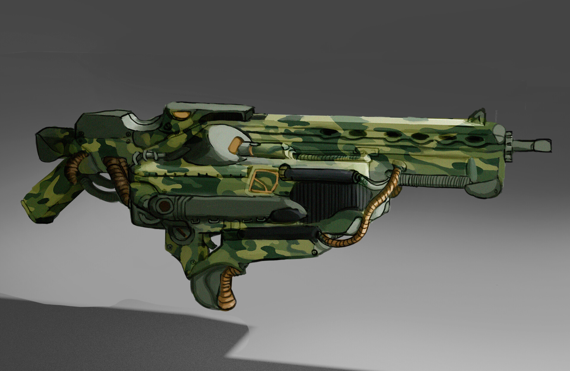 ArtStation - future weapon