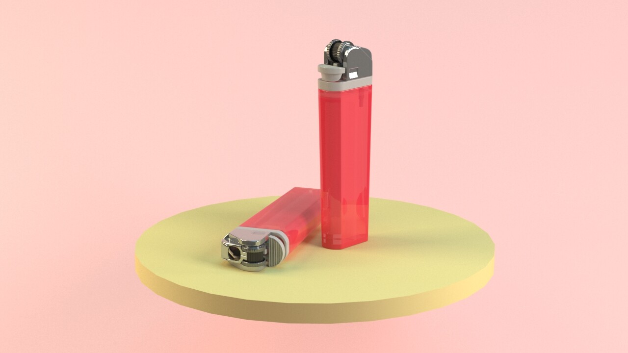 ArtStation - TOKAI Ligther 3D Model