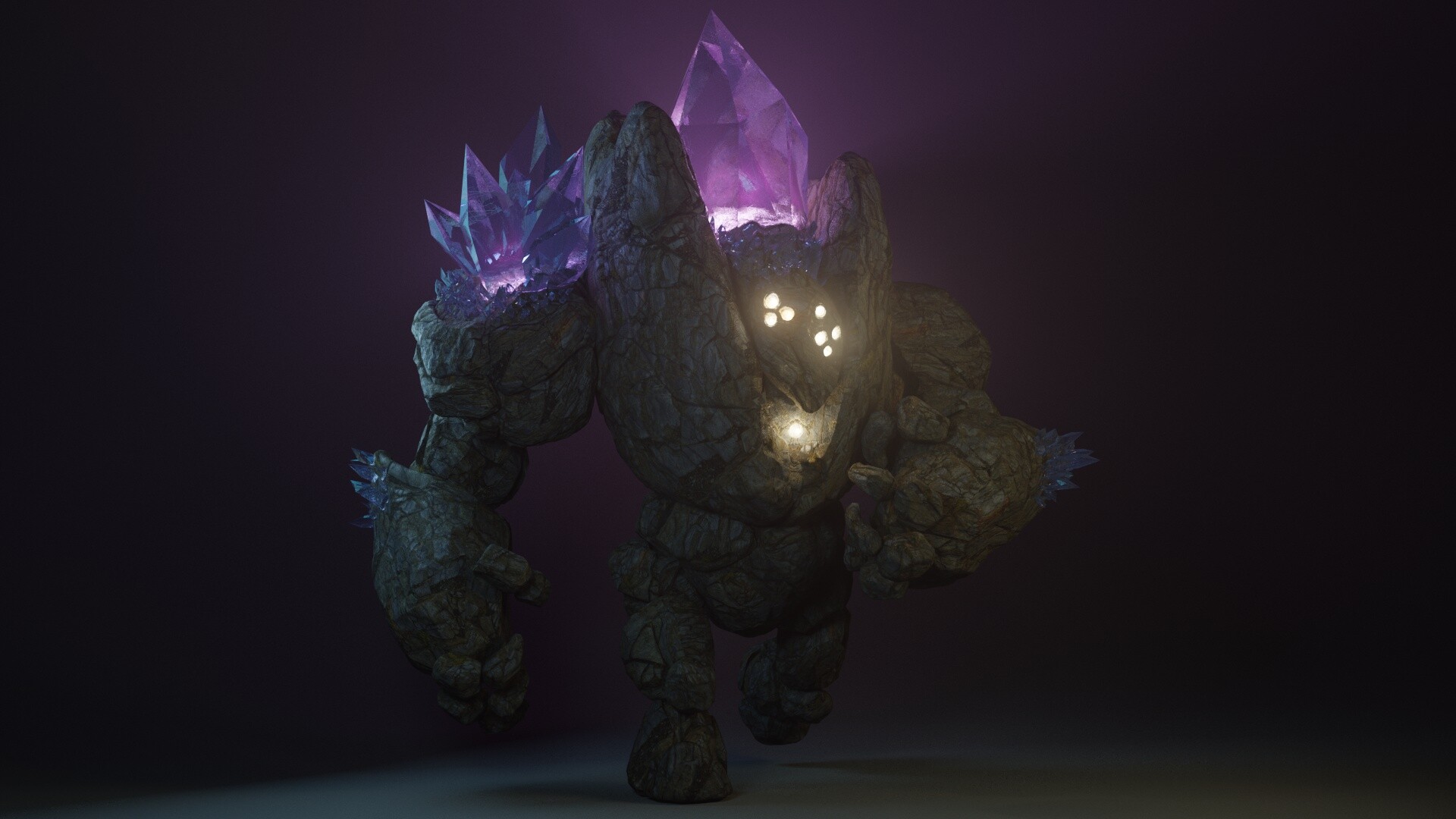 ArtStation - Crystal guardian