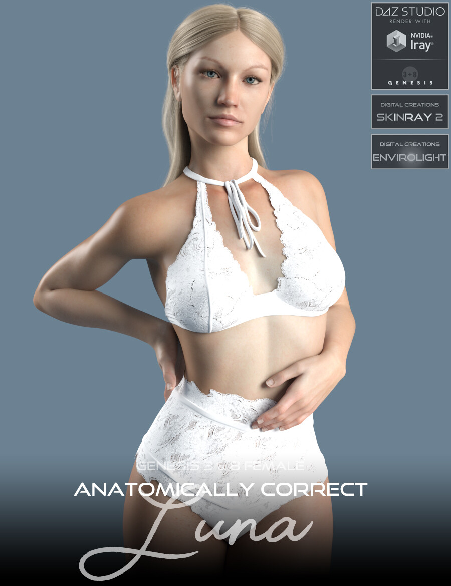 ArtStation - Anatomically Correct: Luna