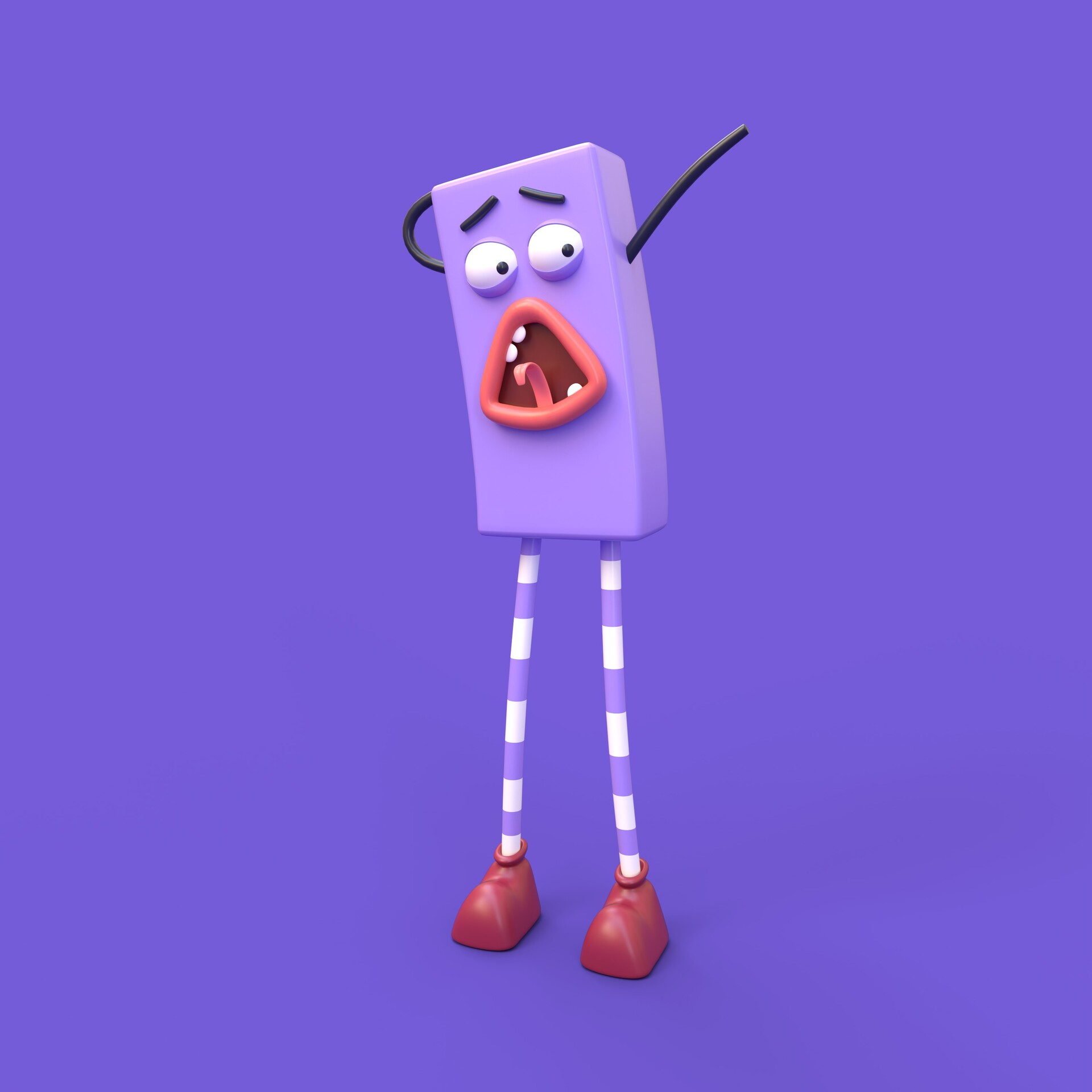 ArtStation - Leggy / Simple Character // 3D