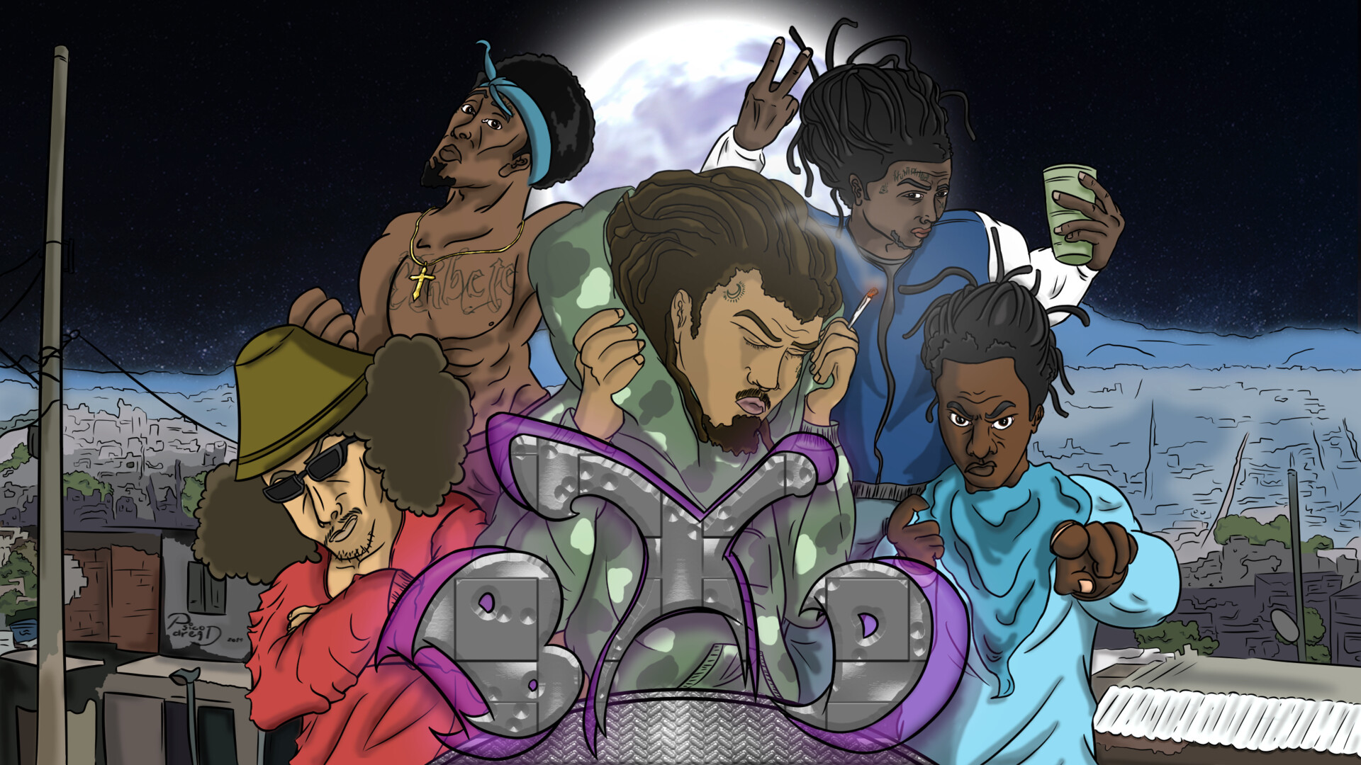 ArtStation - Poetas do Vagão BXD