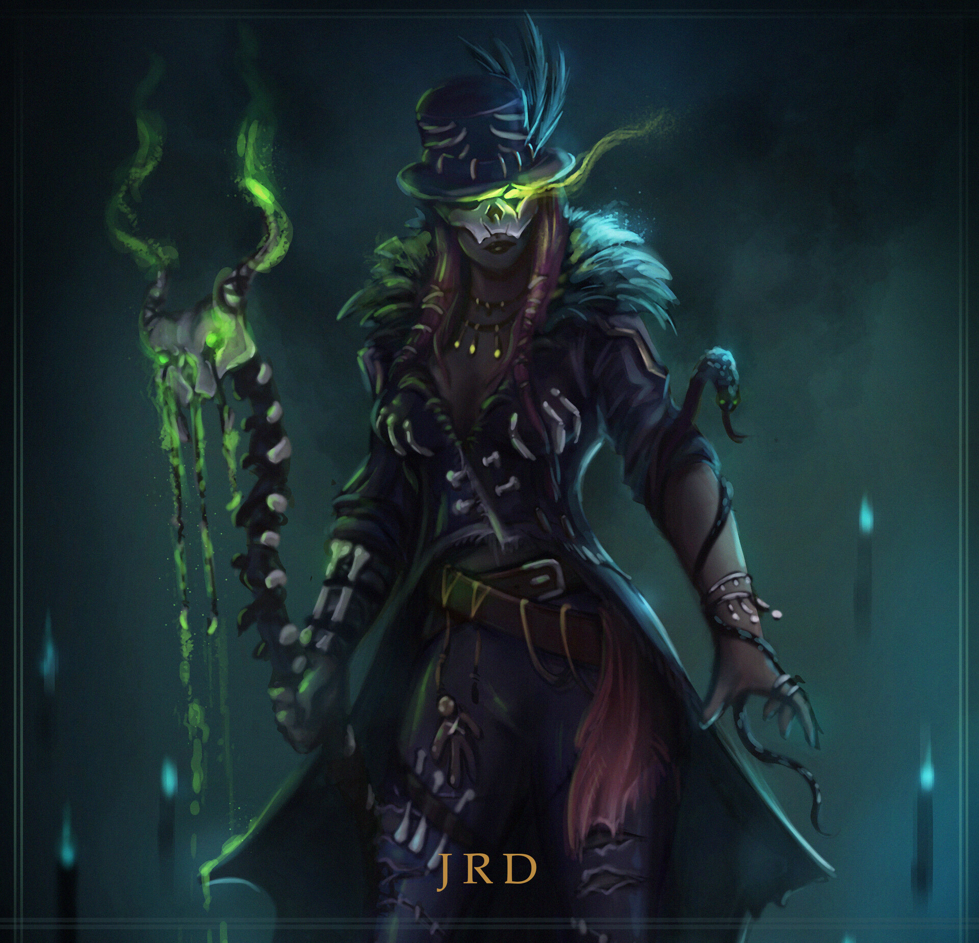 ArtStation - VOODOO MAGICIAN