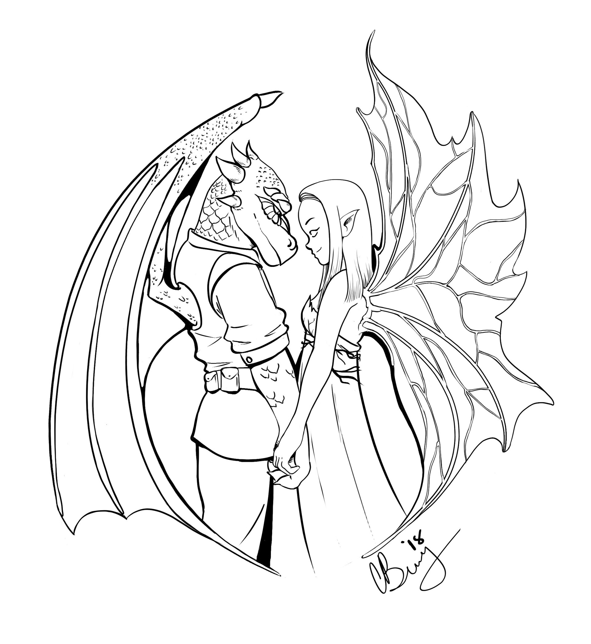 ArtStation - Dragoon and Faye Union