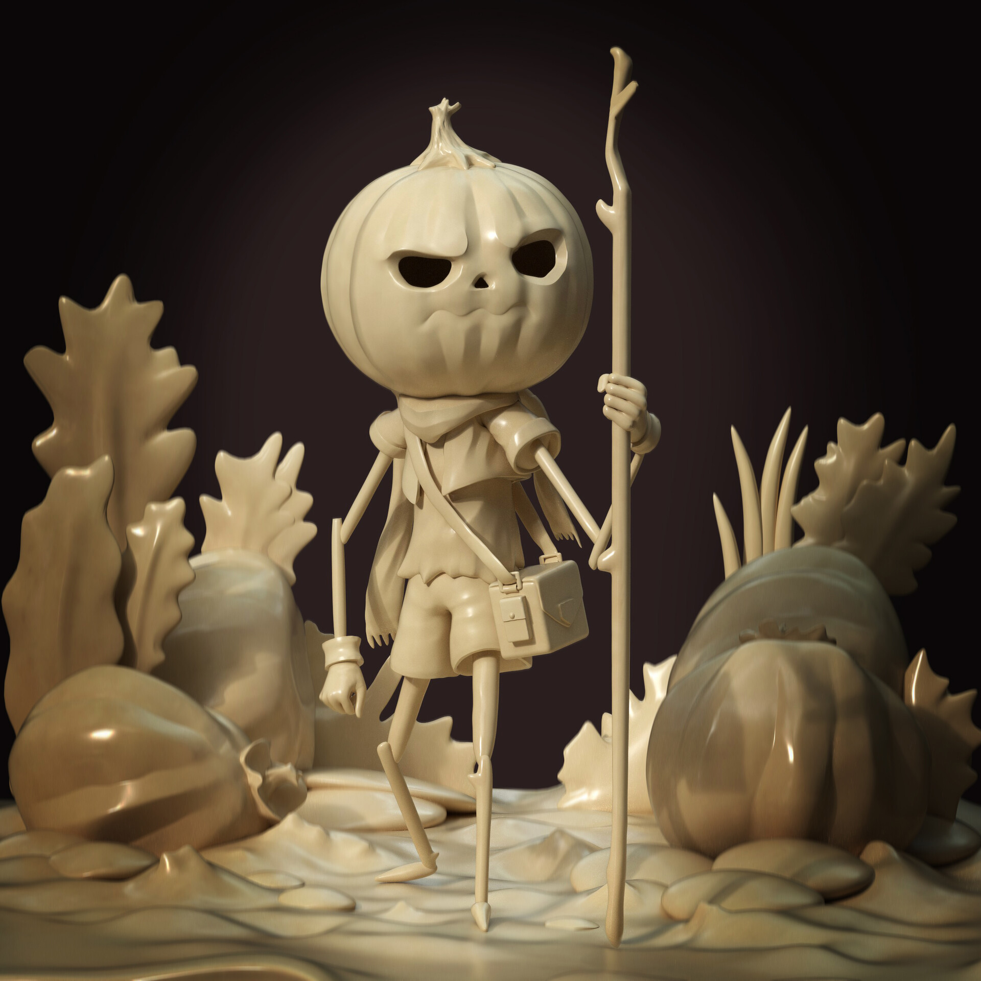 ArtStation - Halloween Pumpkin