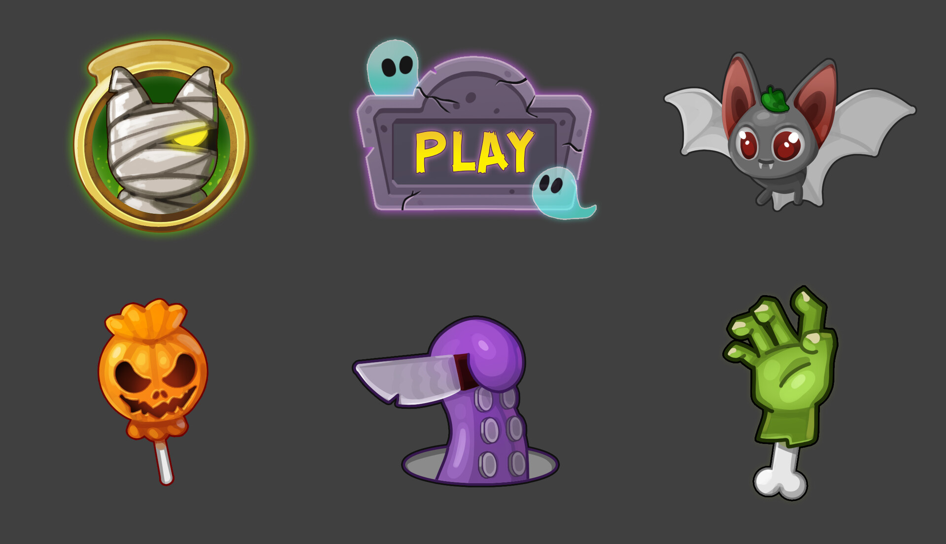 ArtStation - Halloween Icon pack