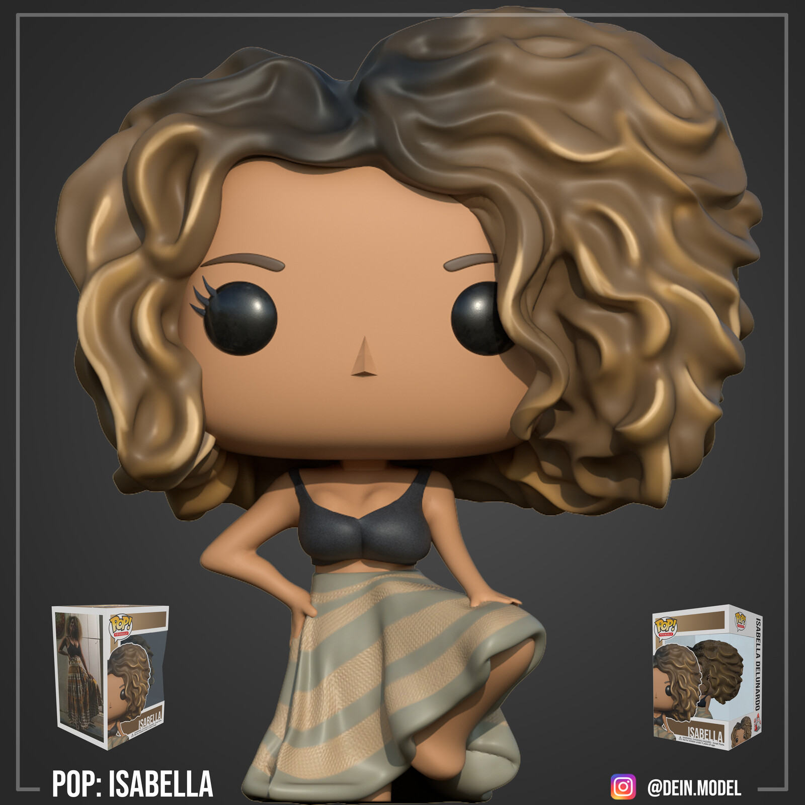Dein Model - POP: Isabella