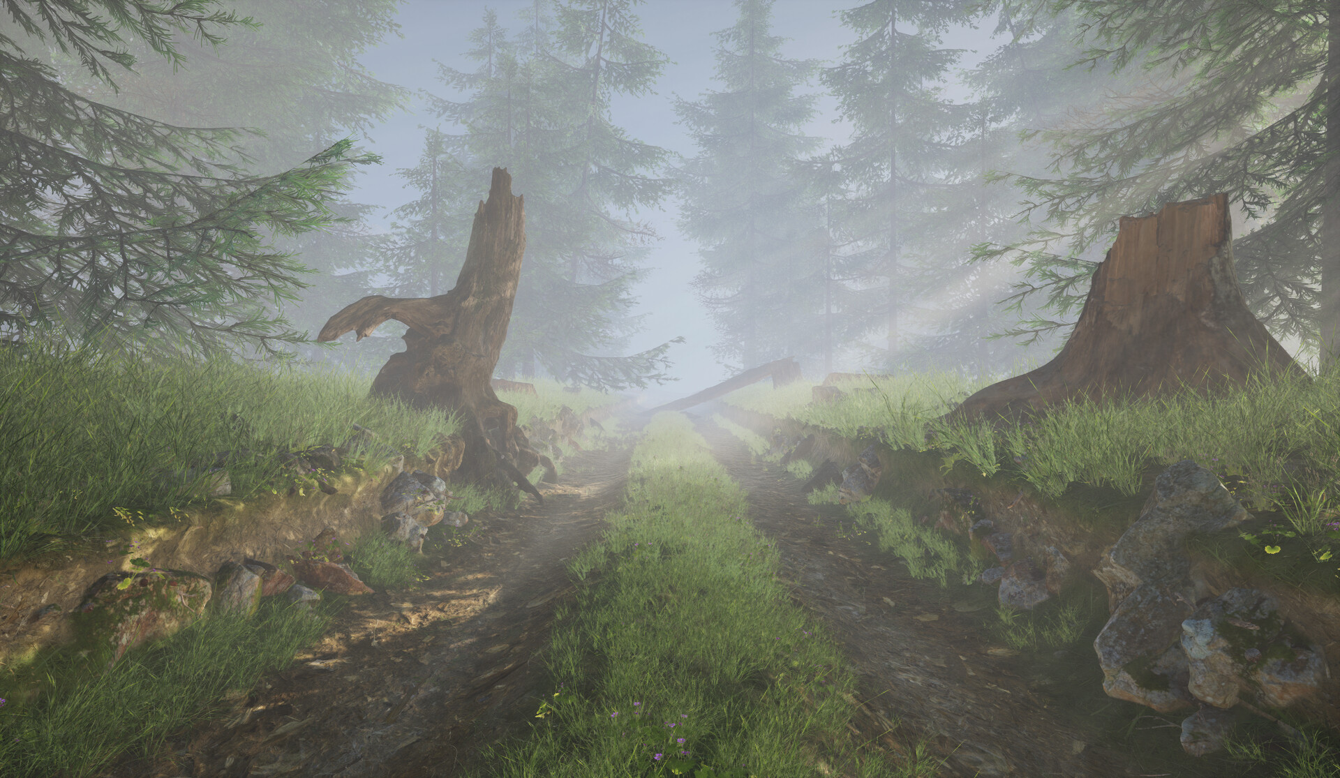 ArtStation - Forest Road