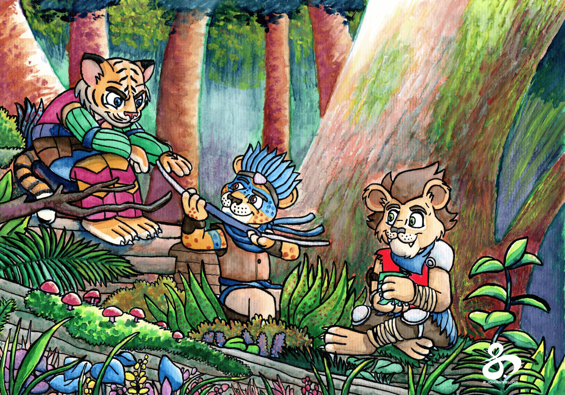 ArtStation - Martin and Friends