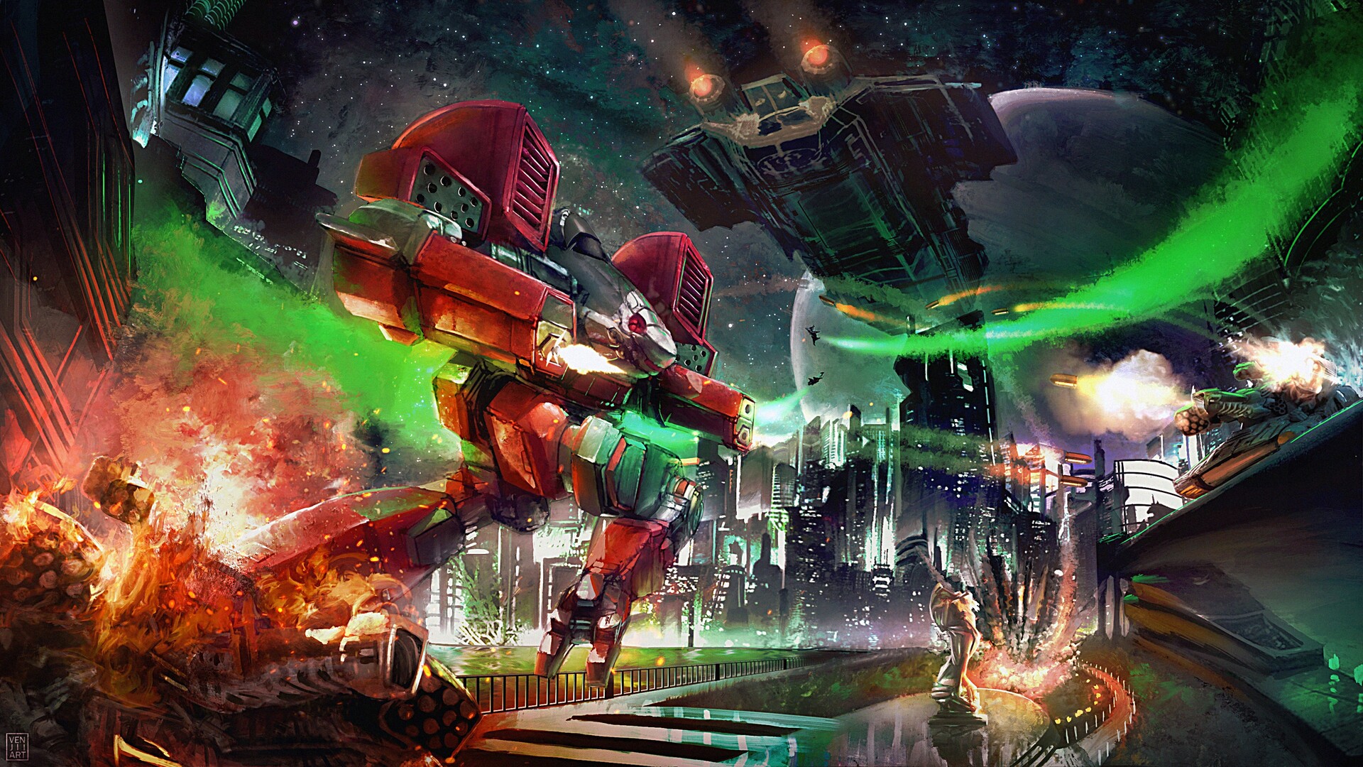 ArtStation - Mechassault