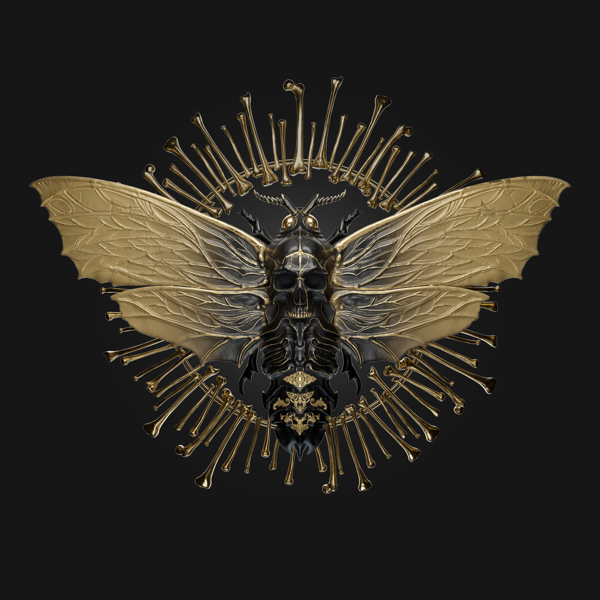 ArtStation - Death's-Head Hawkmoth