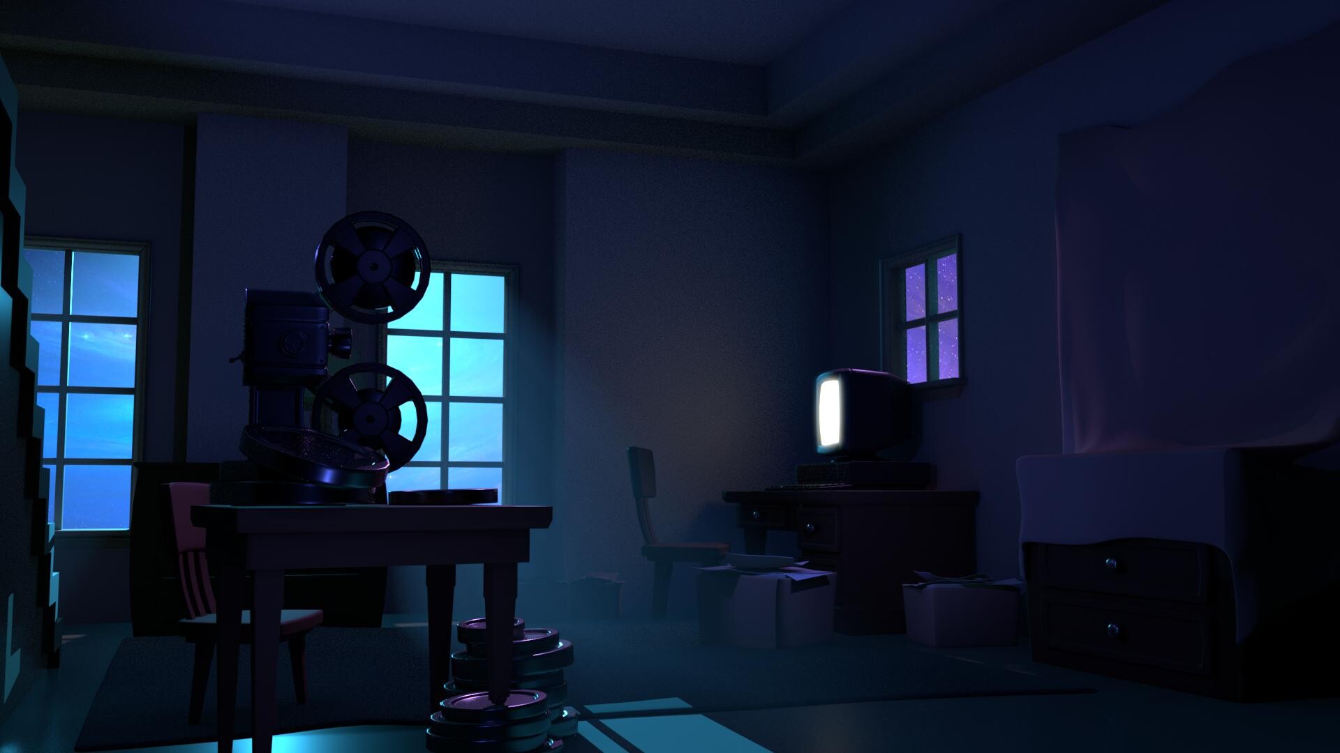 ArtStation - Interior Lighting Assignment