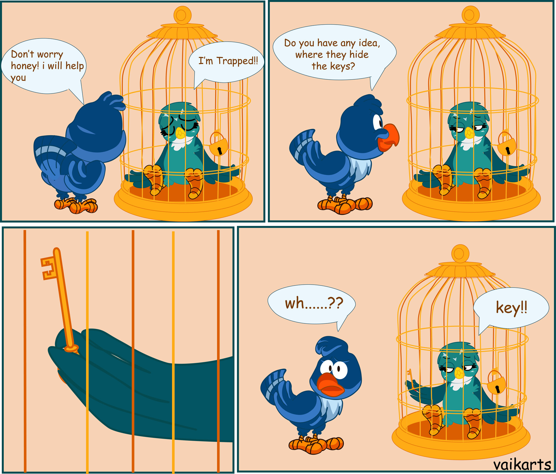 ArtStation - Trapped comic