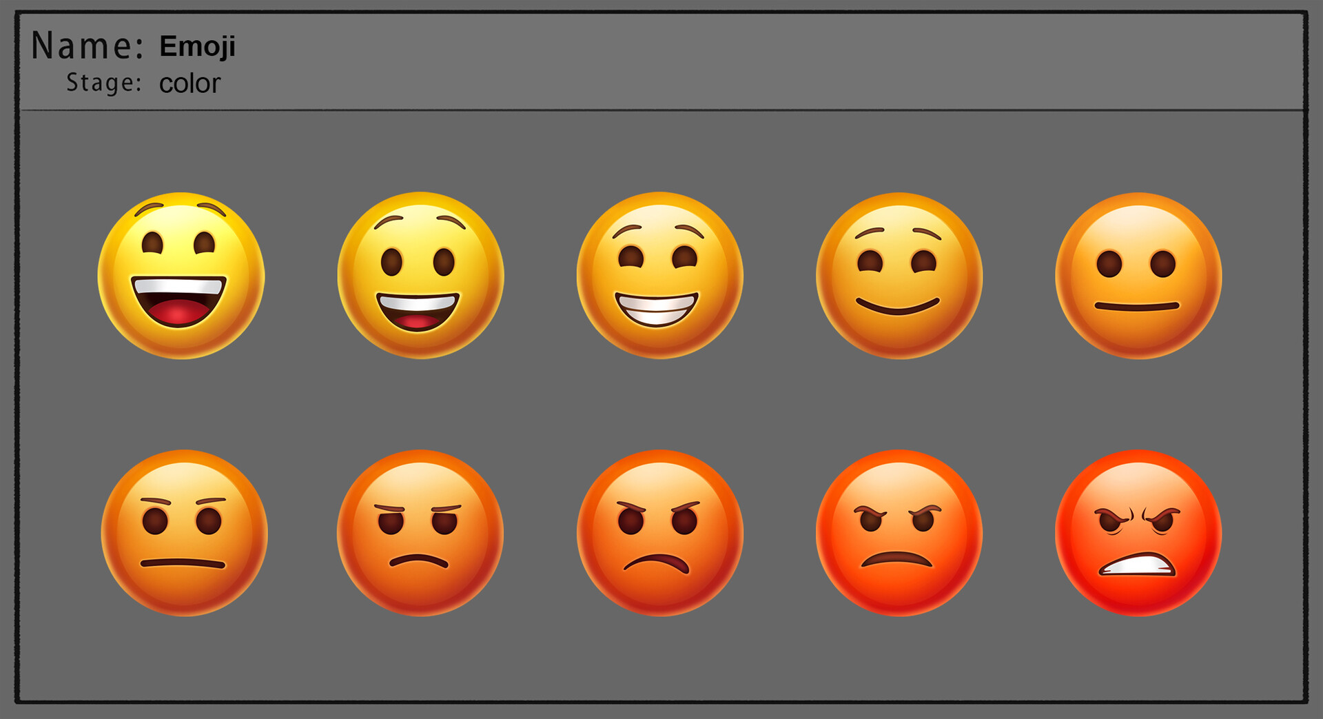 ArtStation - emoji faces