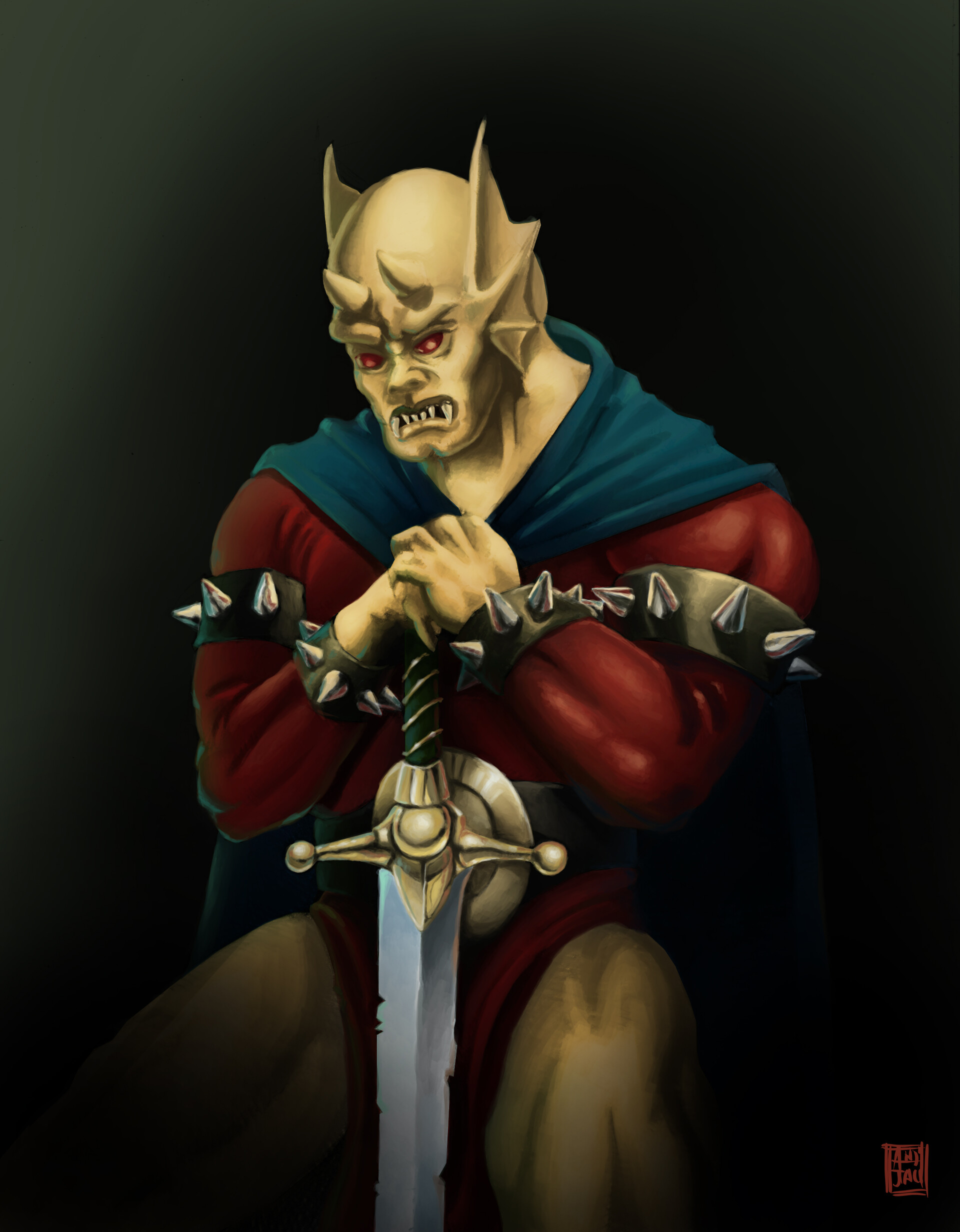 ArtStation - Etrigan, The Demon