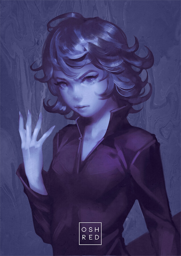 ArtStation - One Punch Man: Tatsumaki