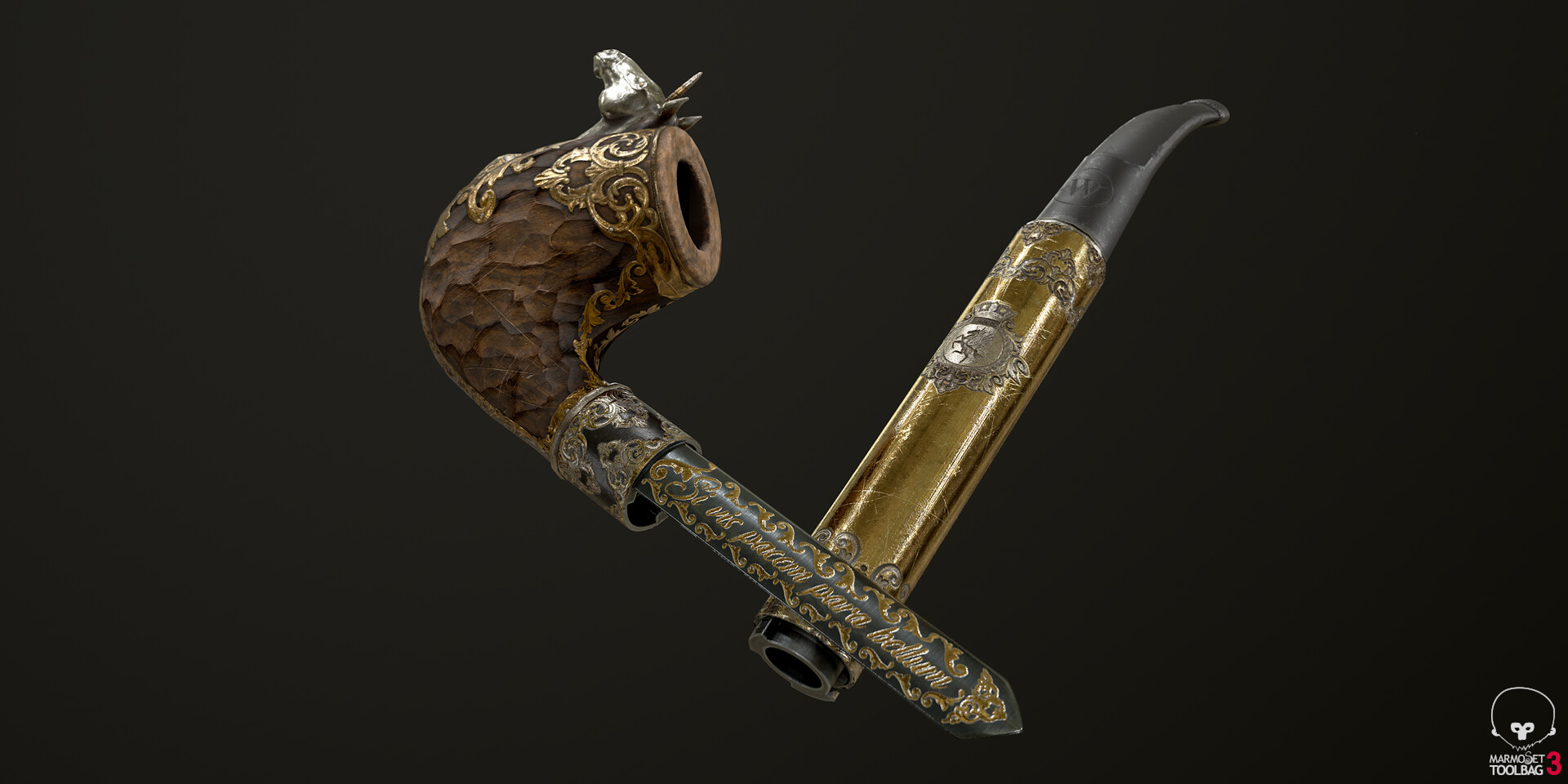 steampunk hidden blade