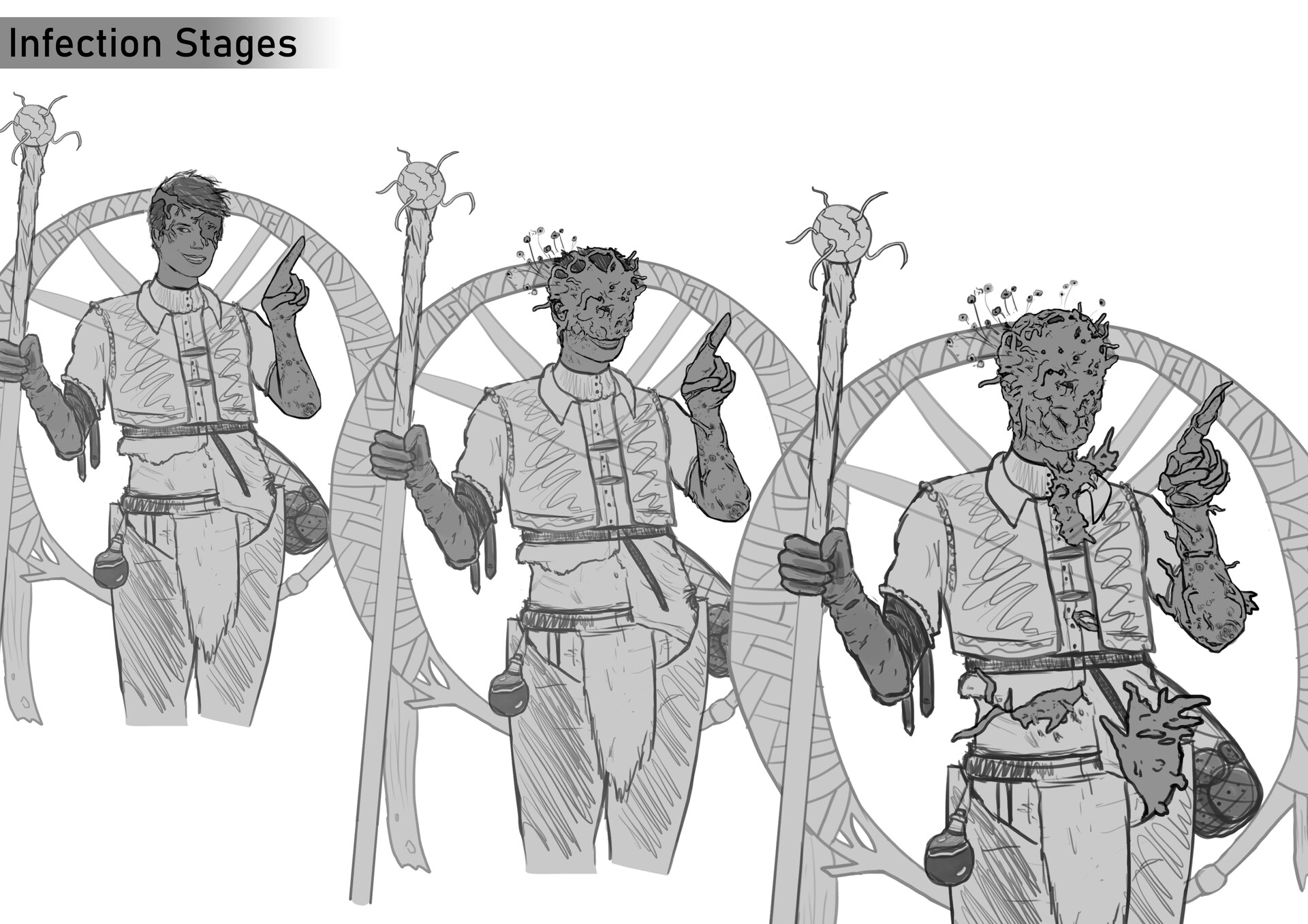 Calvin Webb - 'Maggie' - Character Design