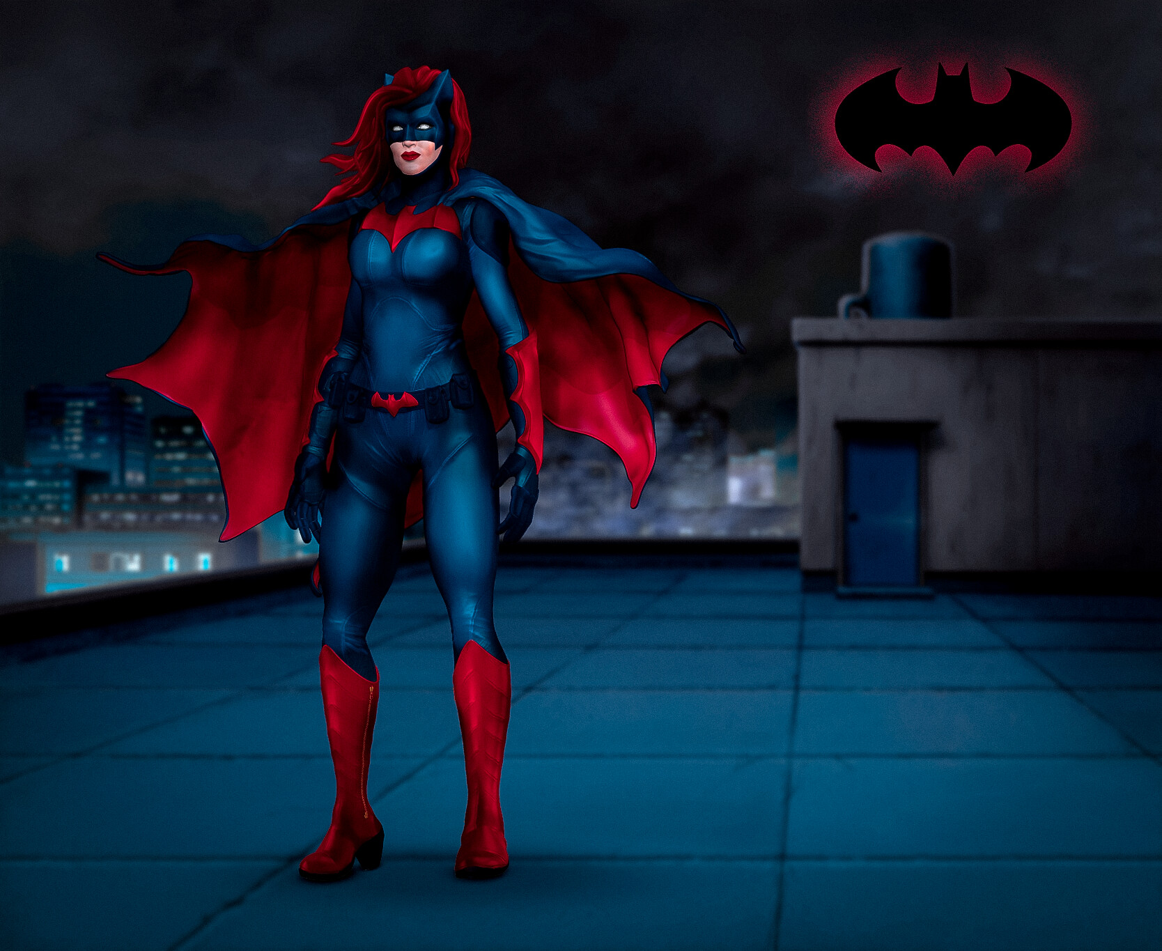 ArtStation - batwoman female batman