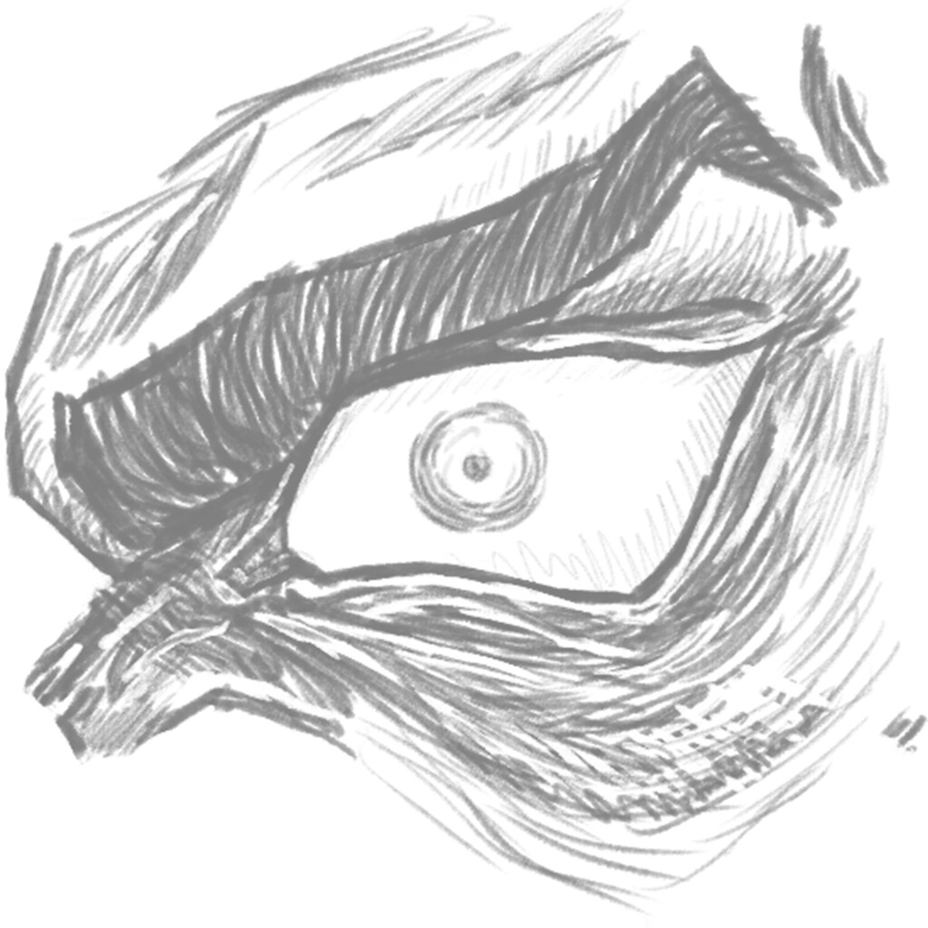 Aidan McGhee - Guts Bust - 2D/3D Hybrid Berserk model WIP