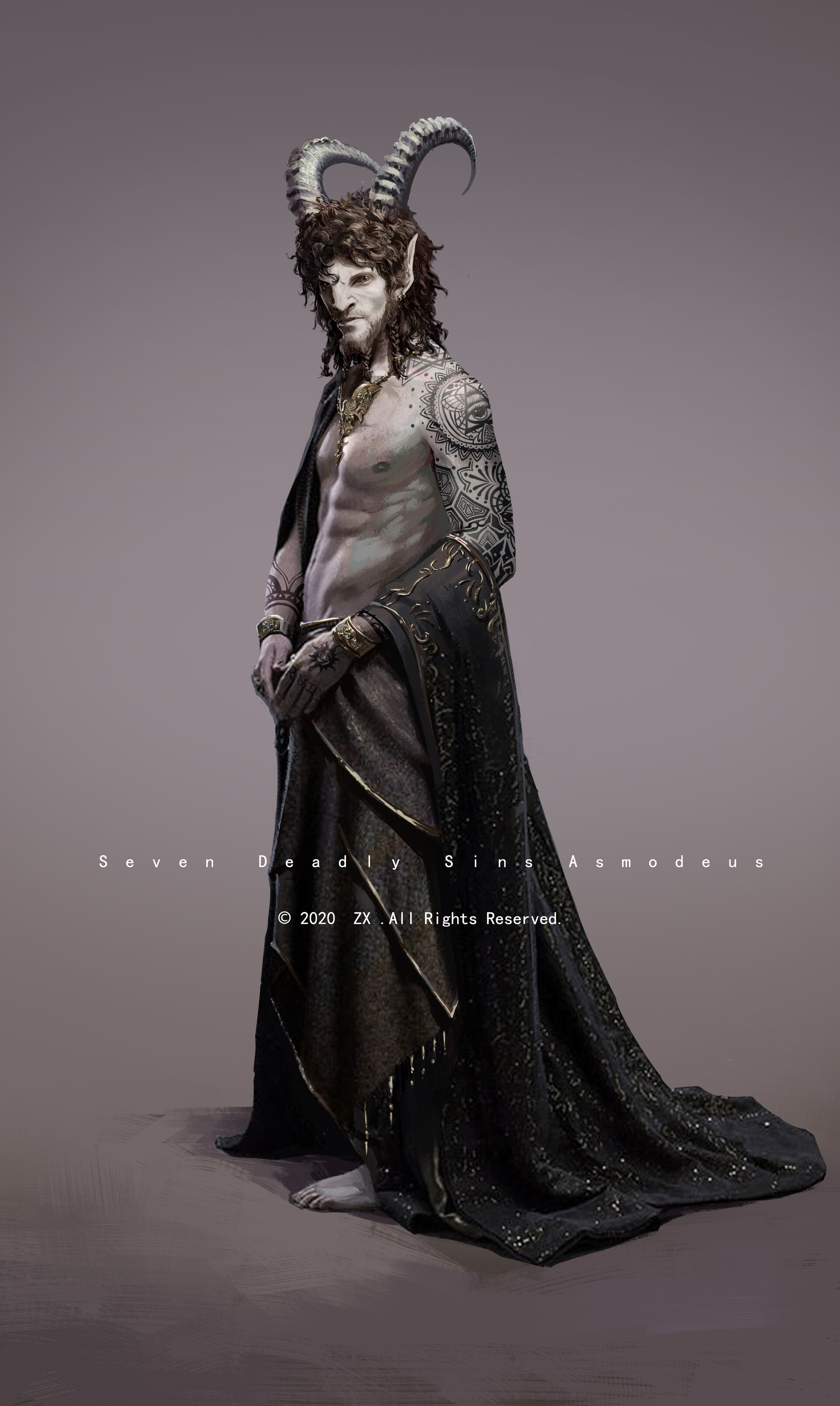 ArtStation - Seven Deadly Sins Asmodeus