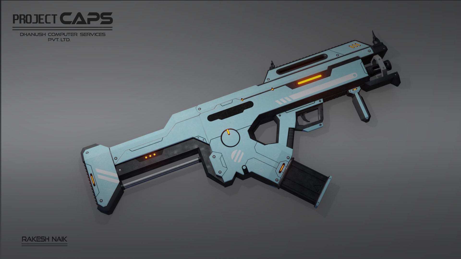 ArtStation - Project CAPS SMG