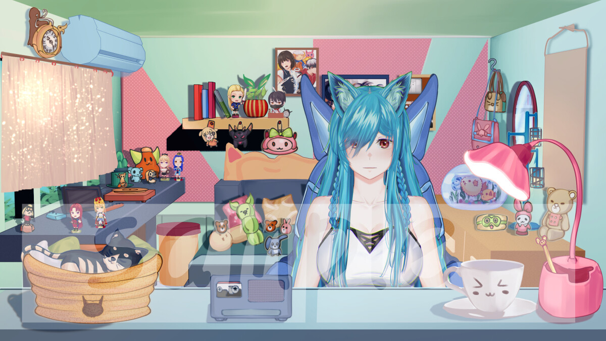 ArtStation - Commission by Kumi [ Live2D for Vtuber]