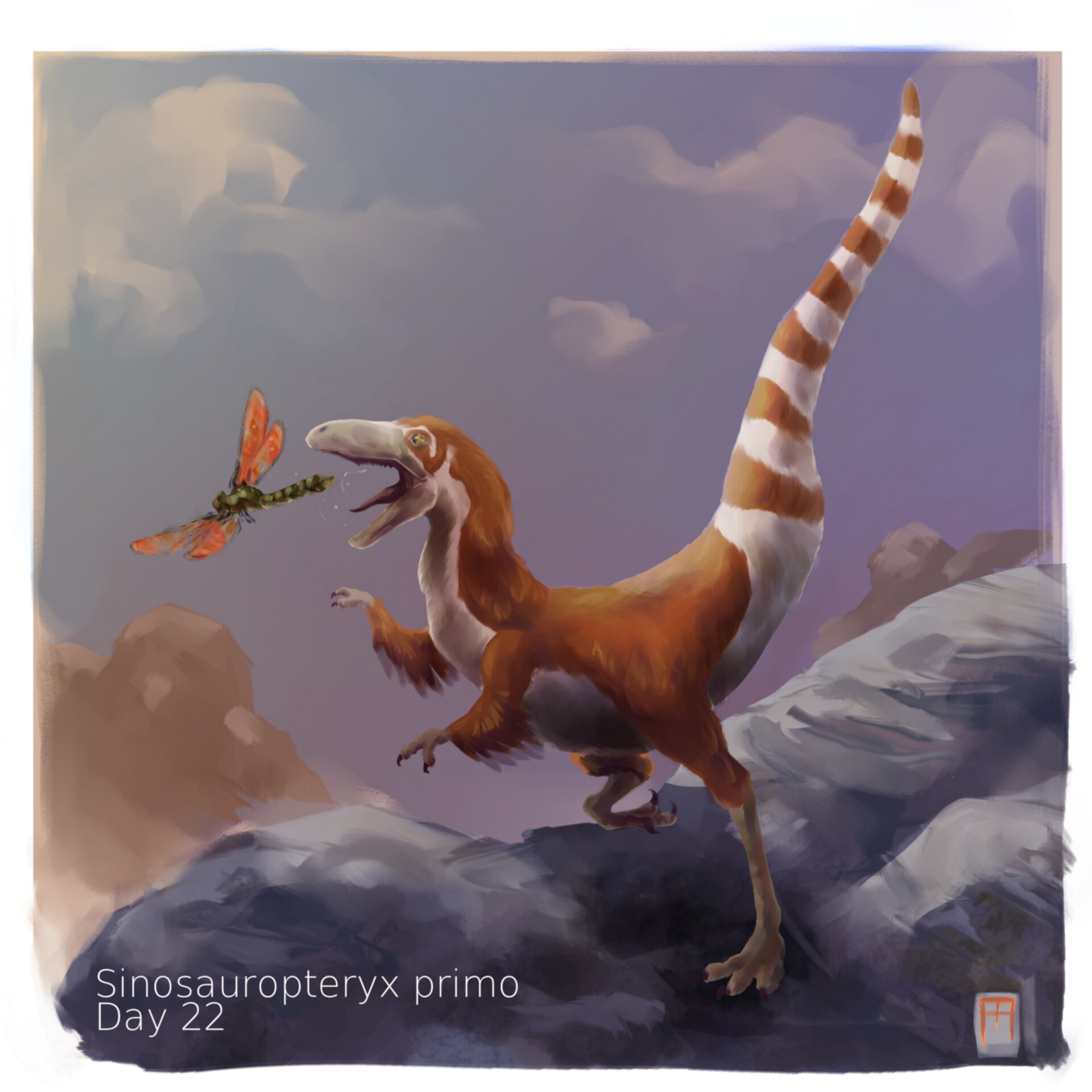 ArtStation - Sinosauropteryx