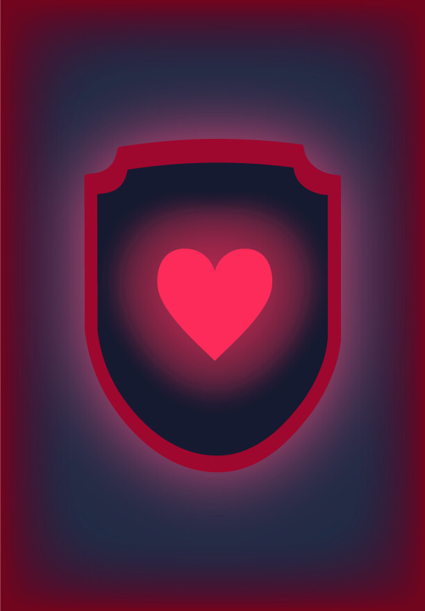 ArtStation - Hearts shield